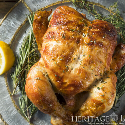 Perfect Instant Pot Roast Chicken — Heritage Home Ec