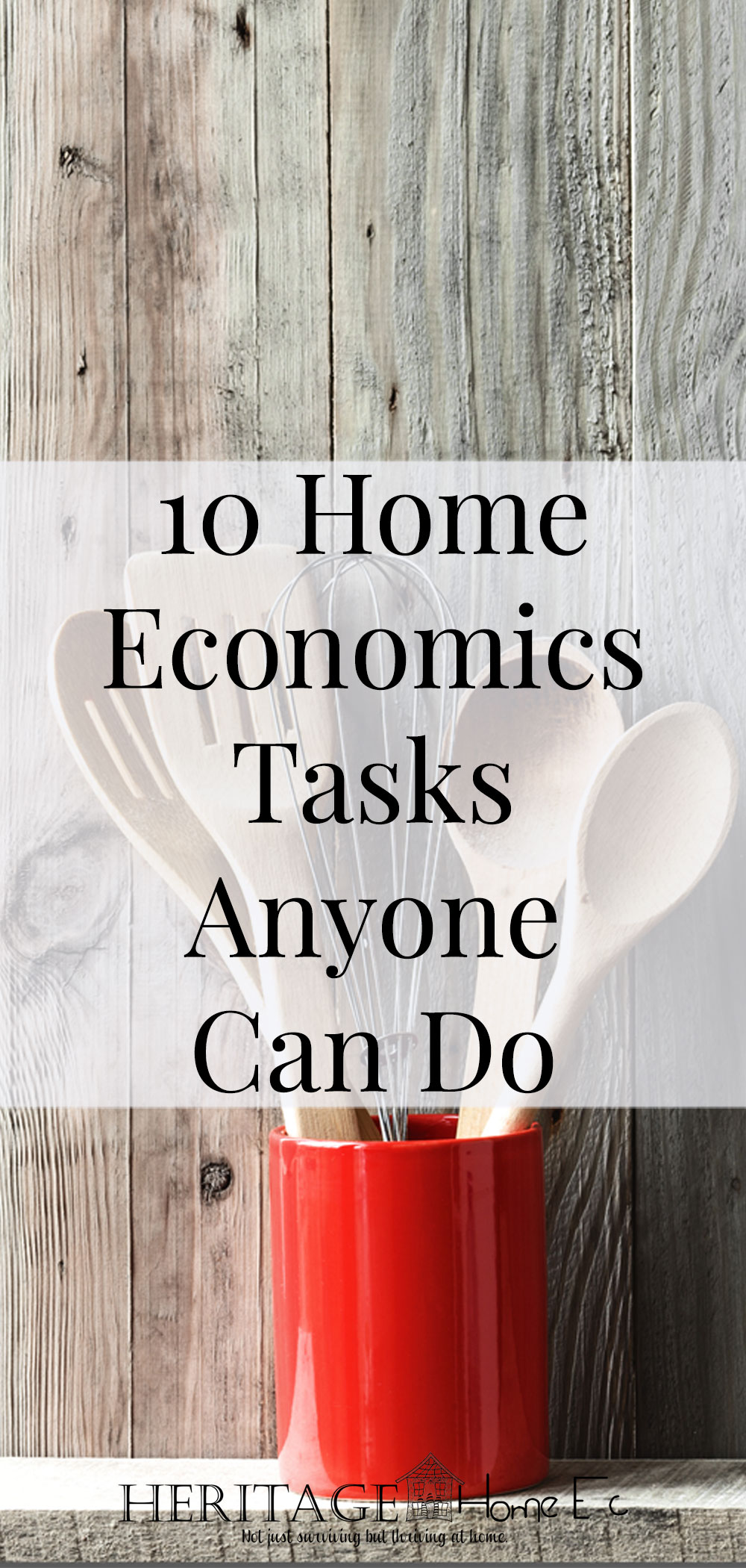 10 Home Economics Tasks Even the Busiest Person Can Do